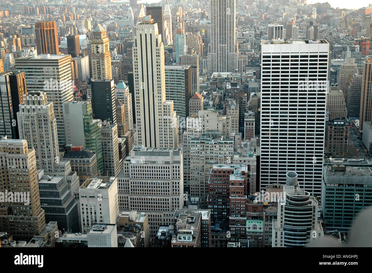 Top down aerial view manhattan hi-res stock photography and images - Alamy