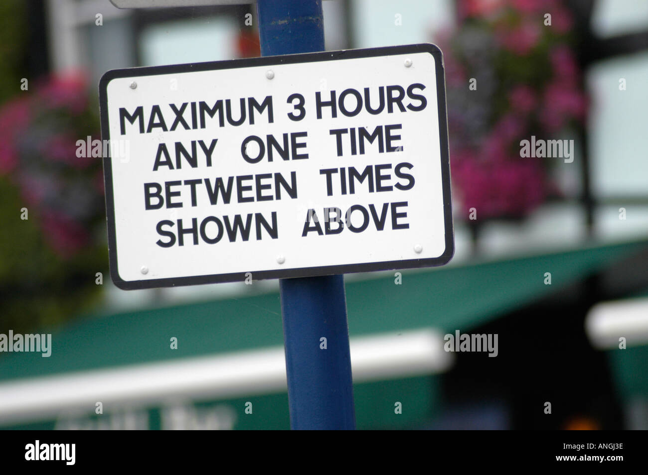 maximum 3 hours any one time between times shown above Stock Photo - Alamy