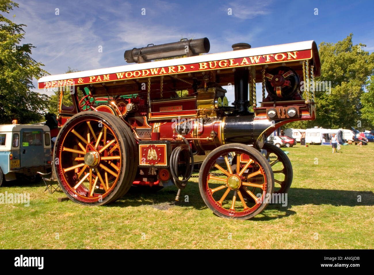 Prince of Wales Fowler Showmans Road Loco Stock Photo - Alamy