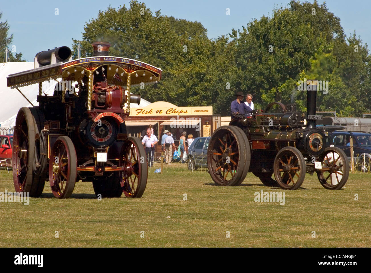 Britannia Burrell Showmans Road Loco and Fair Rosamund Wallis and ...