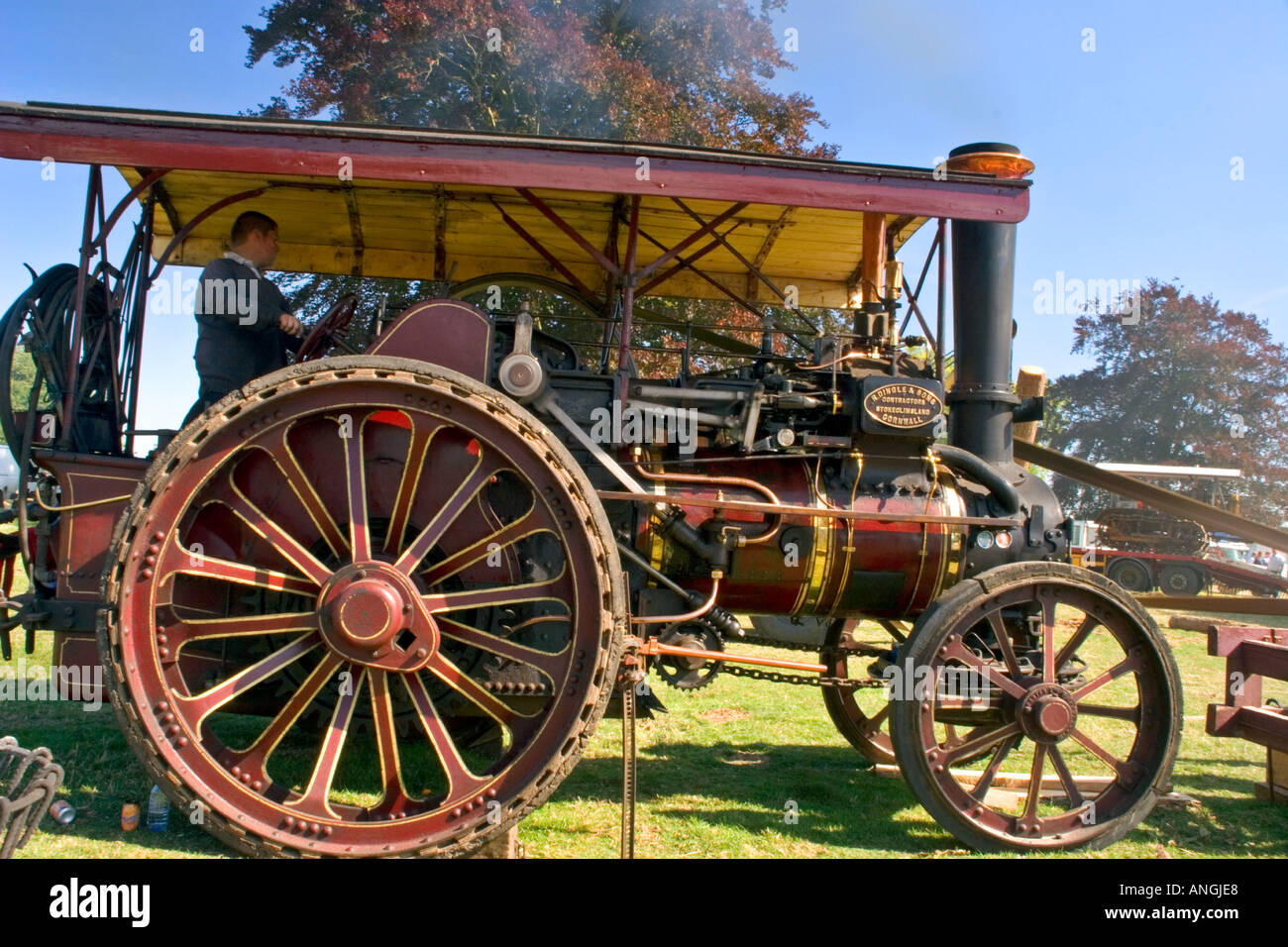 Jubilee Aveling Porter Traction Engine Stock Photo - Alamy