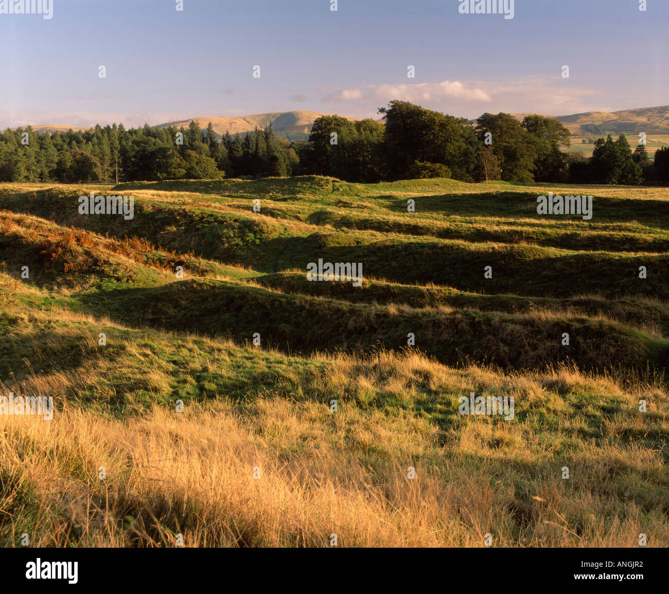 Ardoch roman fort hi-res stock photography and images - Alamy