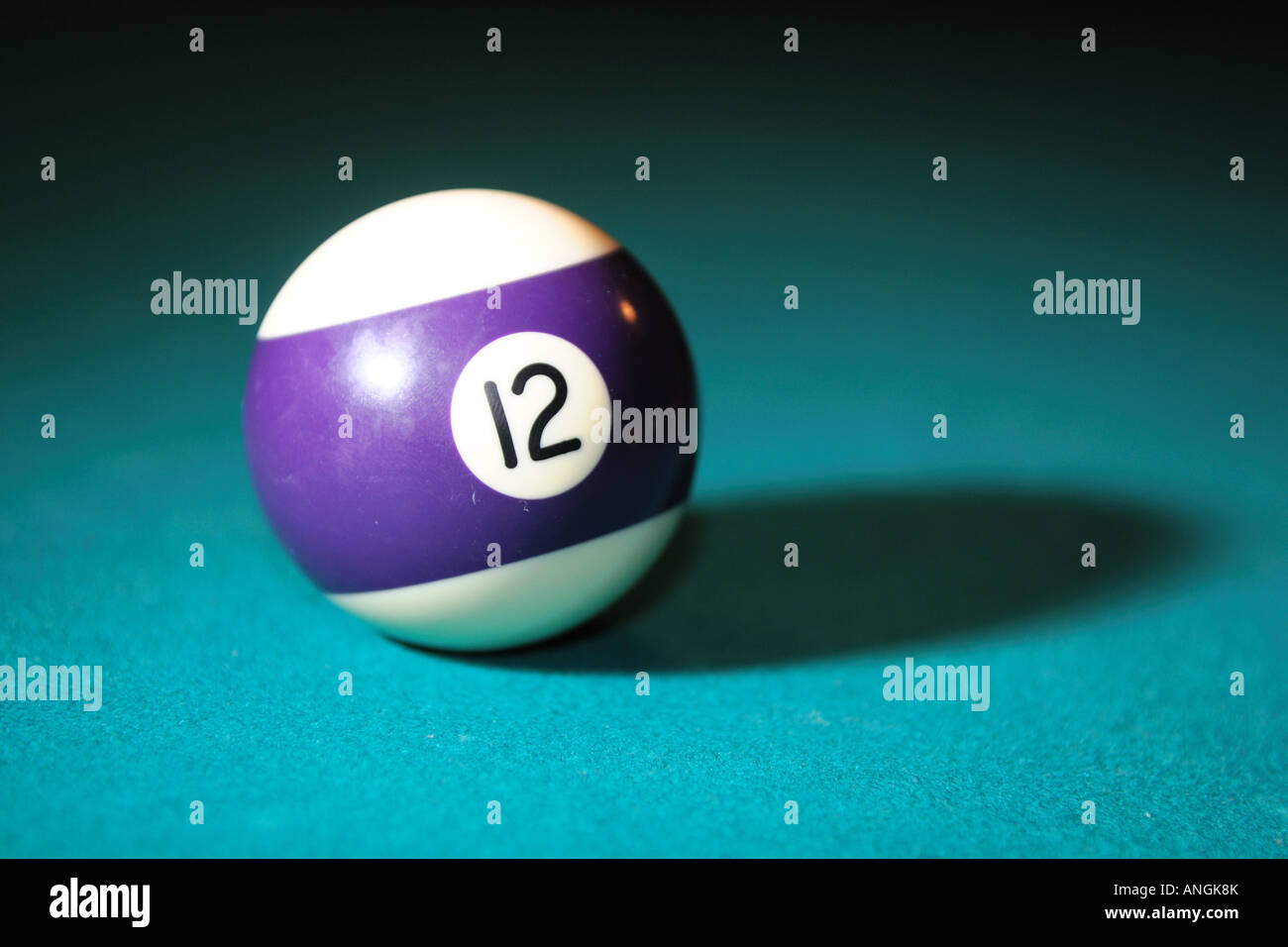 purple stripe twelve ball Stock Photo - Alamy