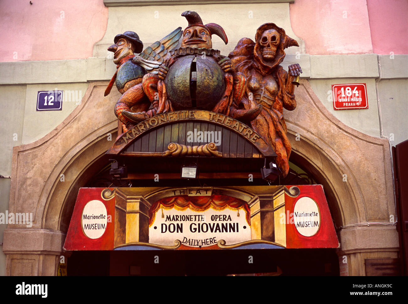 Prague puppet theatre hi-res stock photography and images - Alamy