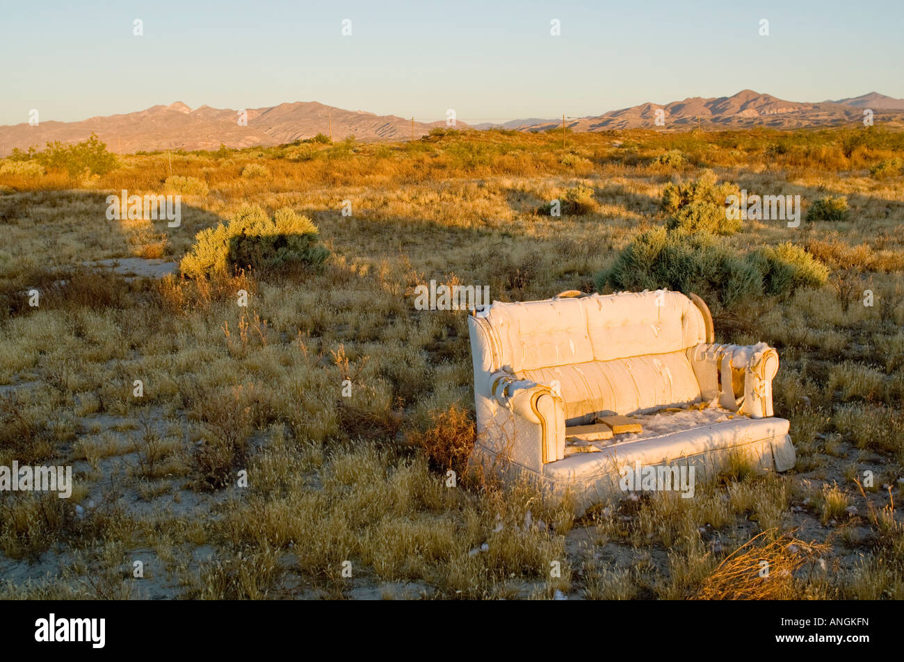 Couch in the desert hi-res stock photography and images - Alamy