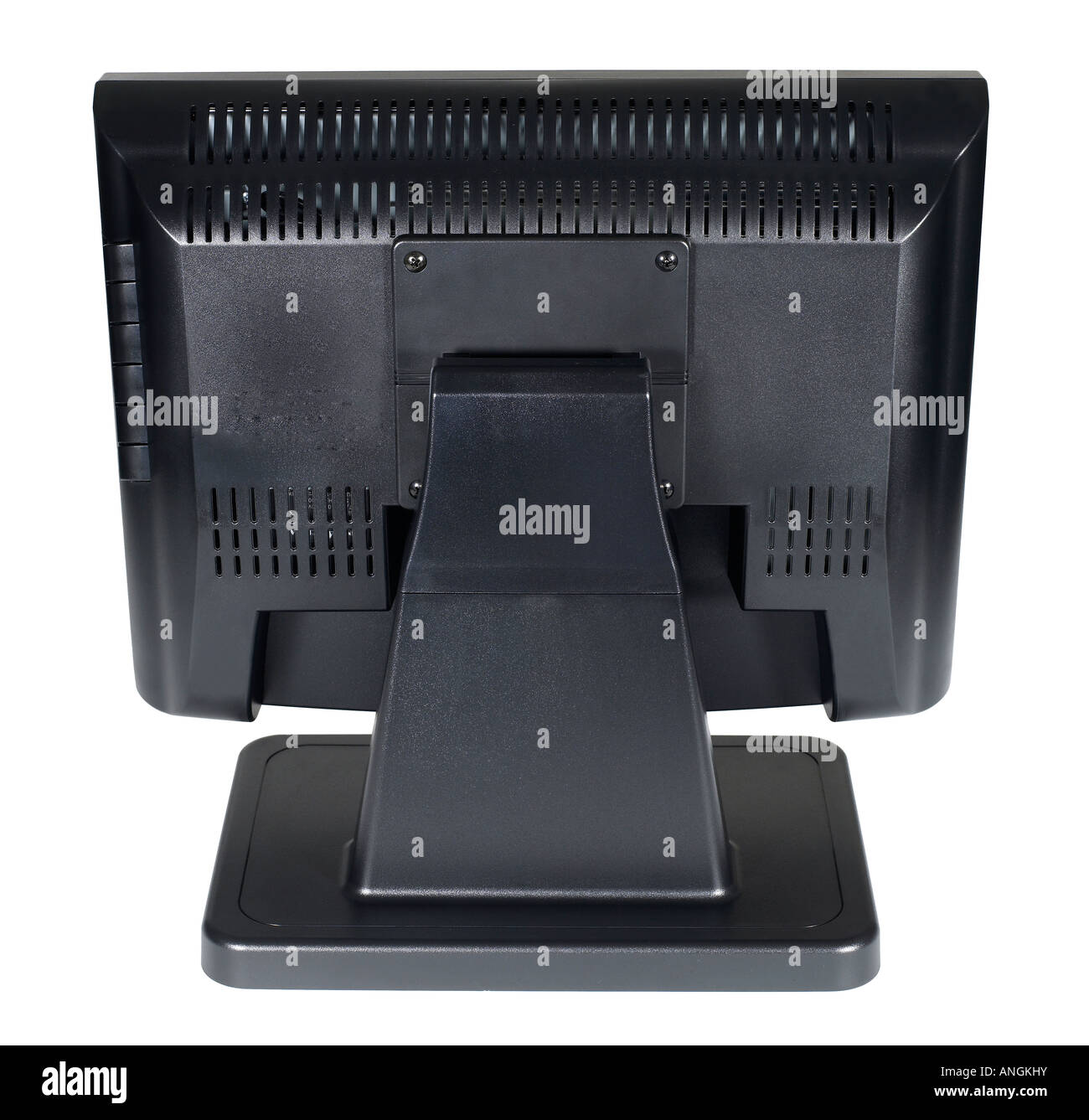 Monitor back view Cut Out Stock Images & Pictures - Alamy