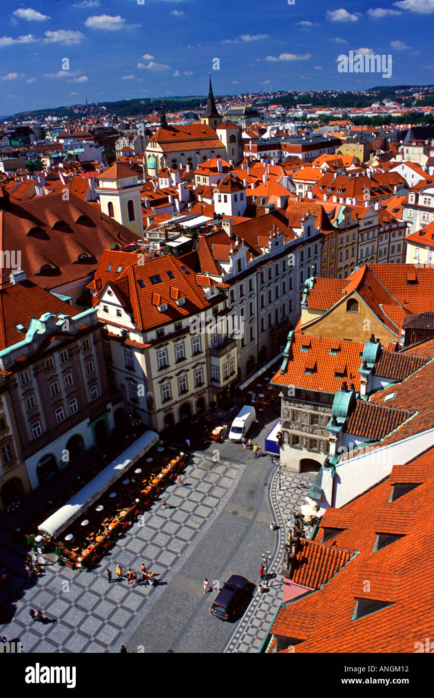 Old Town Square Stock Photo - Alamy