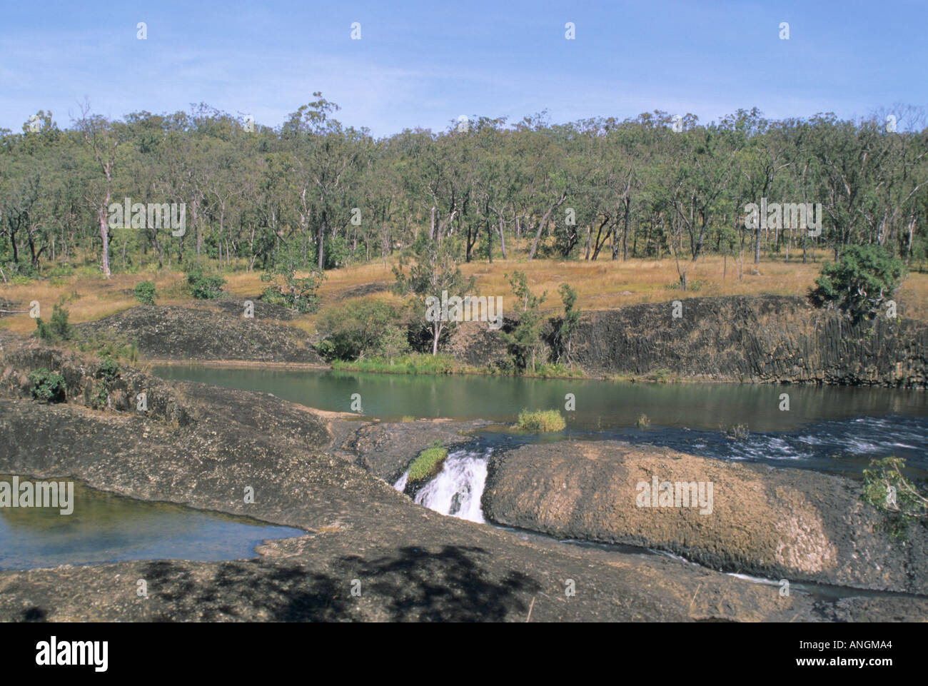 Top of Millstream Falls, Millstream Falls National Park, Queensland ...