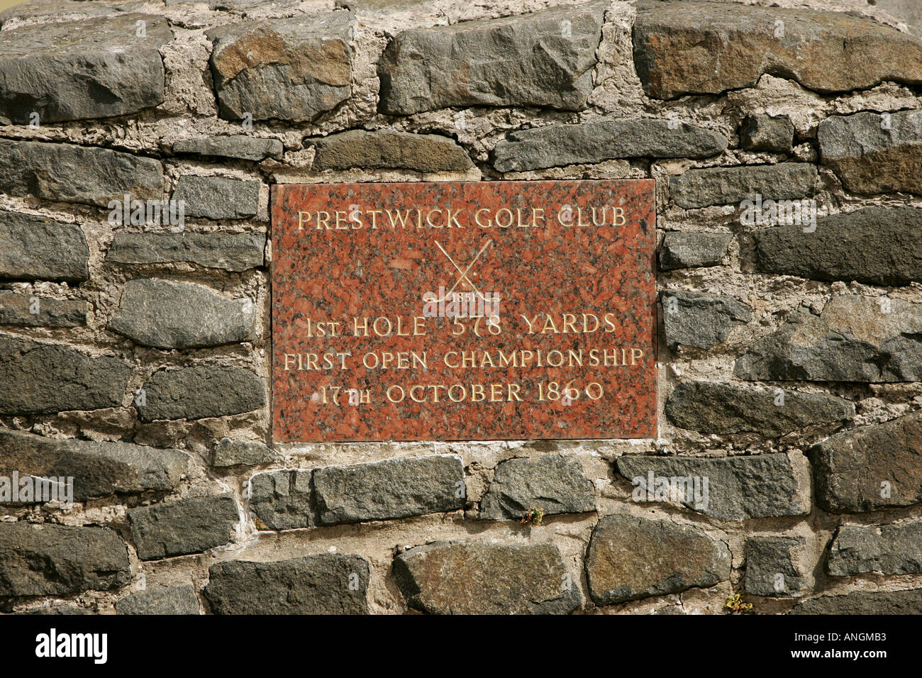 Prestwick golf course hi-res stock photography and images - Alamy