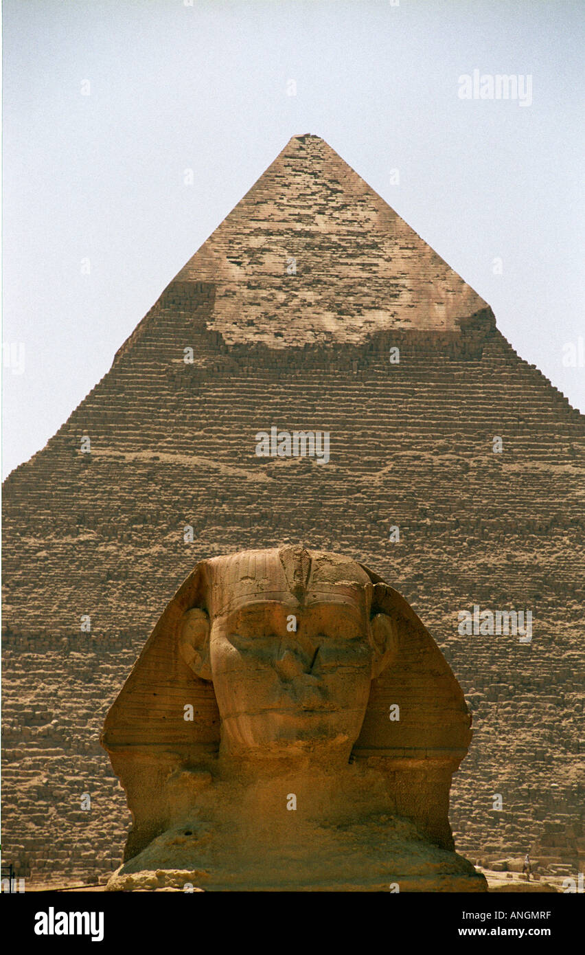 EGYPT THE PYRAMIDS AND SPHINX AT GIZA 2006 Stock Photo - Alamy