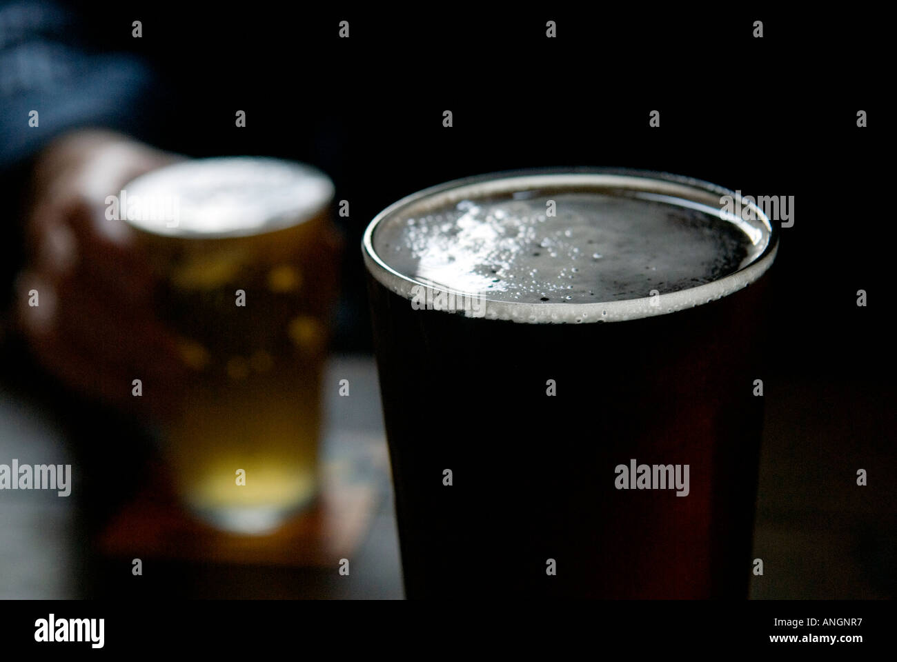 Half pint of adnams bitter hi-res stock photography and images - Alamy