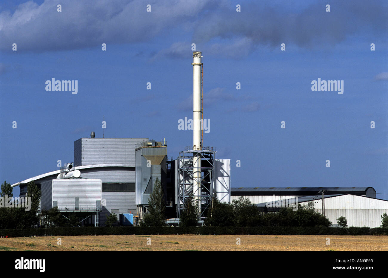 Straw burning power station hi-res stock photography and images - Alamy