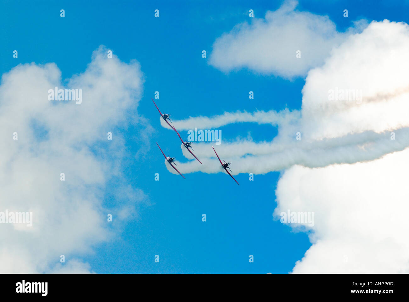 Aeroshell acrobatic team hi-res stock photography and images - Alamy