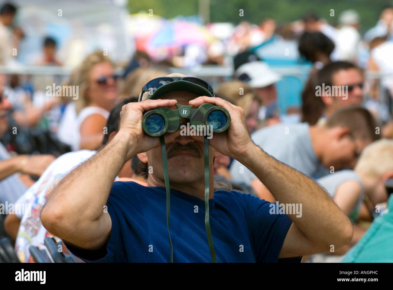 Binocular Guy 2 Stock Photo - Alamy