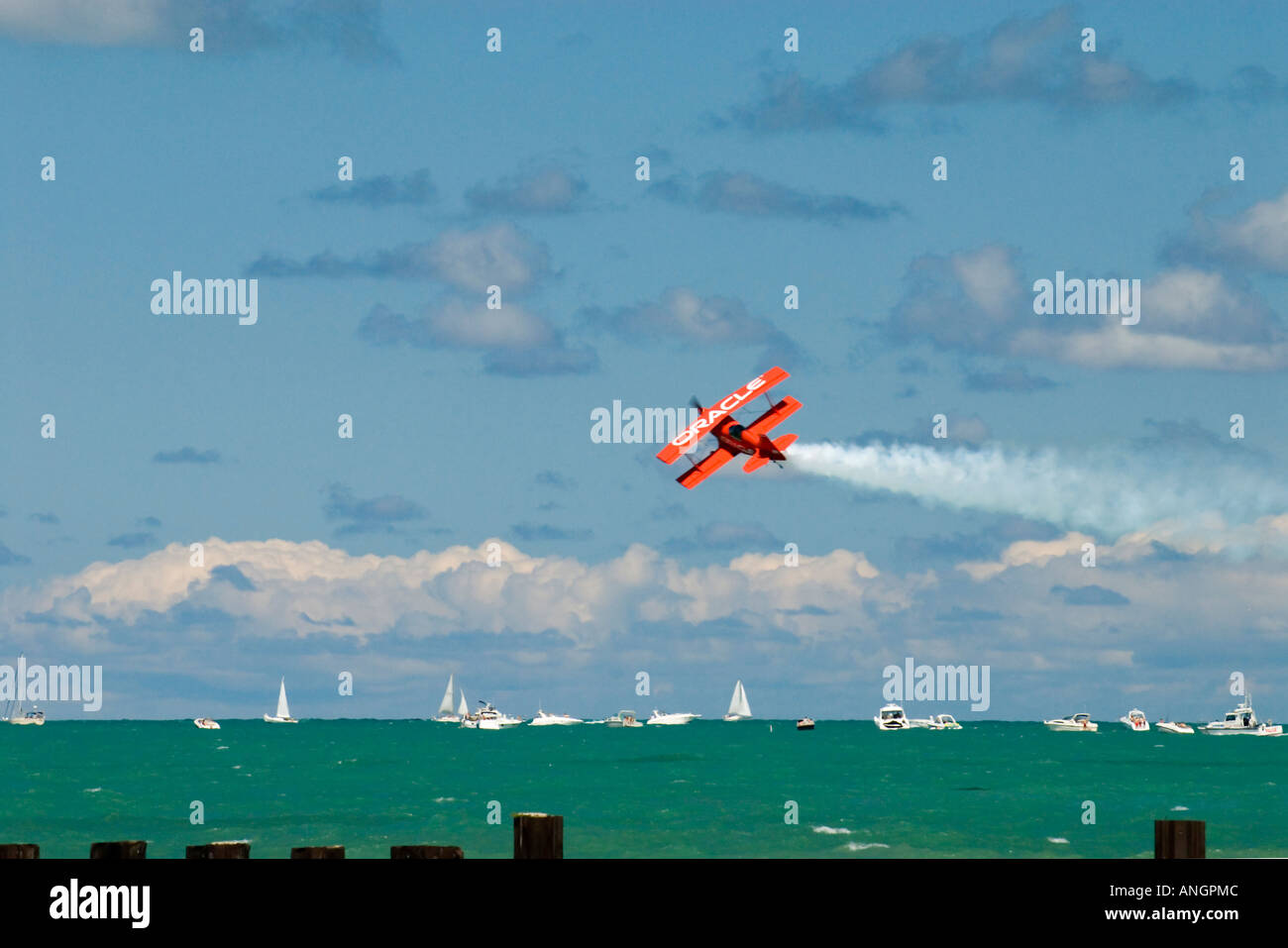 Air Show Airplane Stunt Stock Photo - Alamy