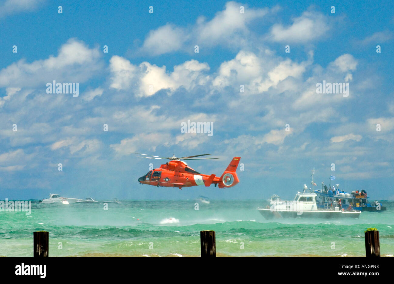 Coast Guard Water Rescue Stock Photo - Alamy
