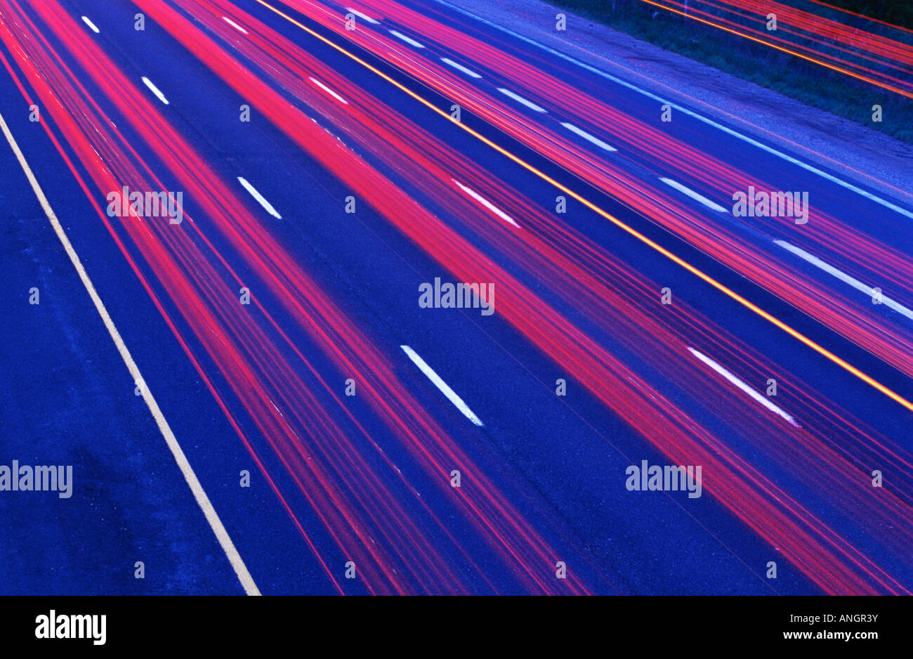 Highway detail, London, Ontario, Canada Stock Photo - Alamy