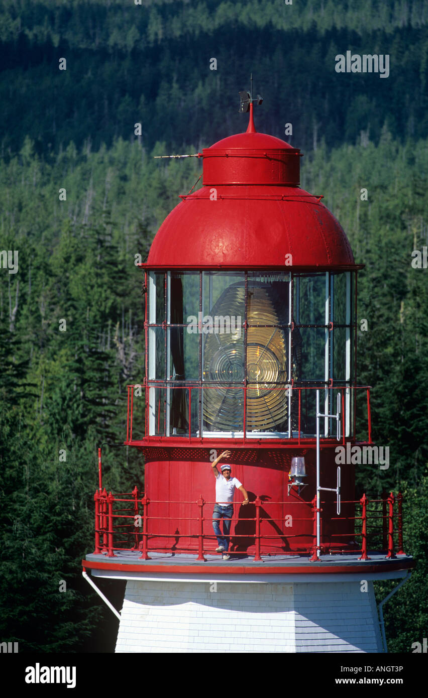 Pachena Point Lighthouse, Pacific Rim National Park, Vancouver Island ...