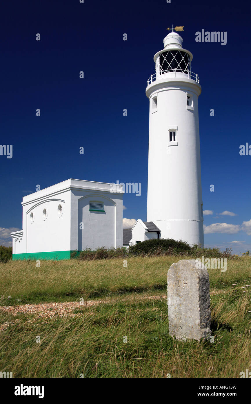Hurst Point lighthouse Hampshire UK Stock Photo - Alamy