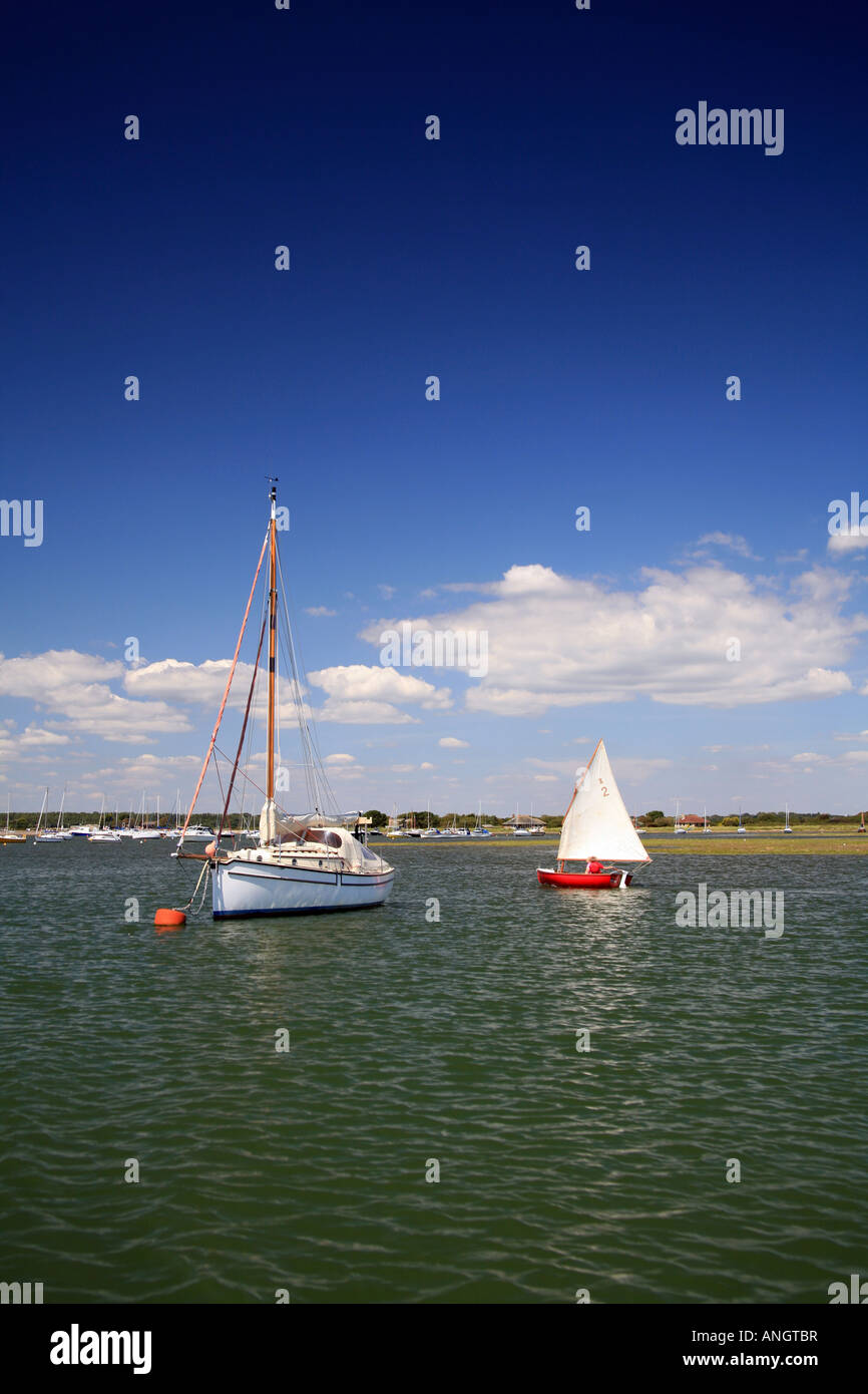 Keyhaven yachts hi-res stock photography and images - Alamy