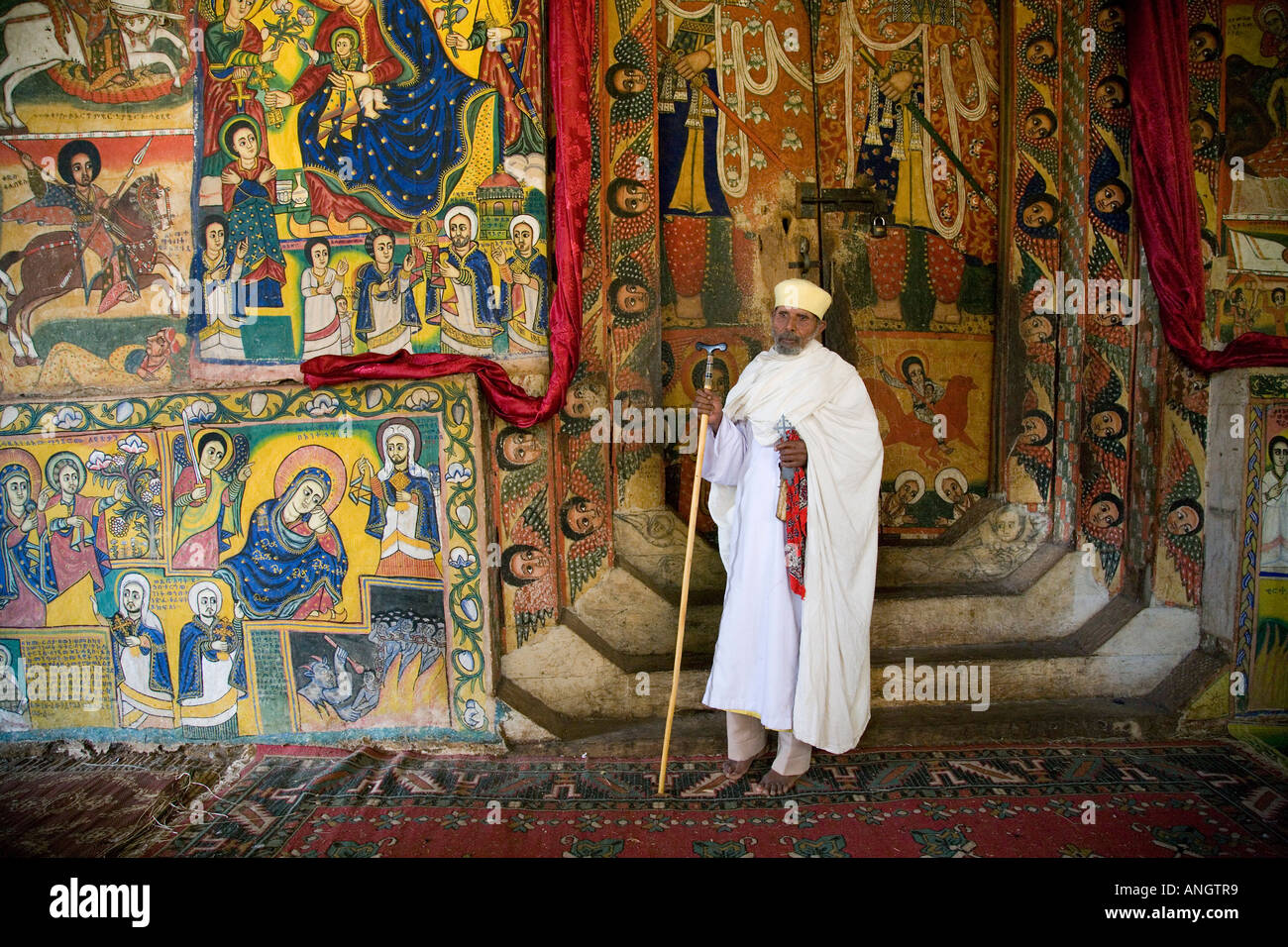 Church of Ura Kedane Meheriet, Zege Peninsula, Lake Tana, Ethiopia ...