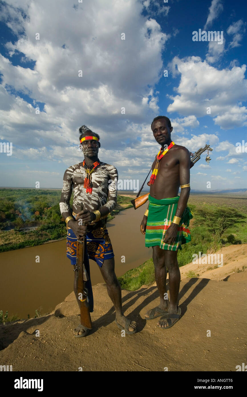 Ethiopian tribesman hi-res stock photography and images - Alamy