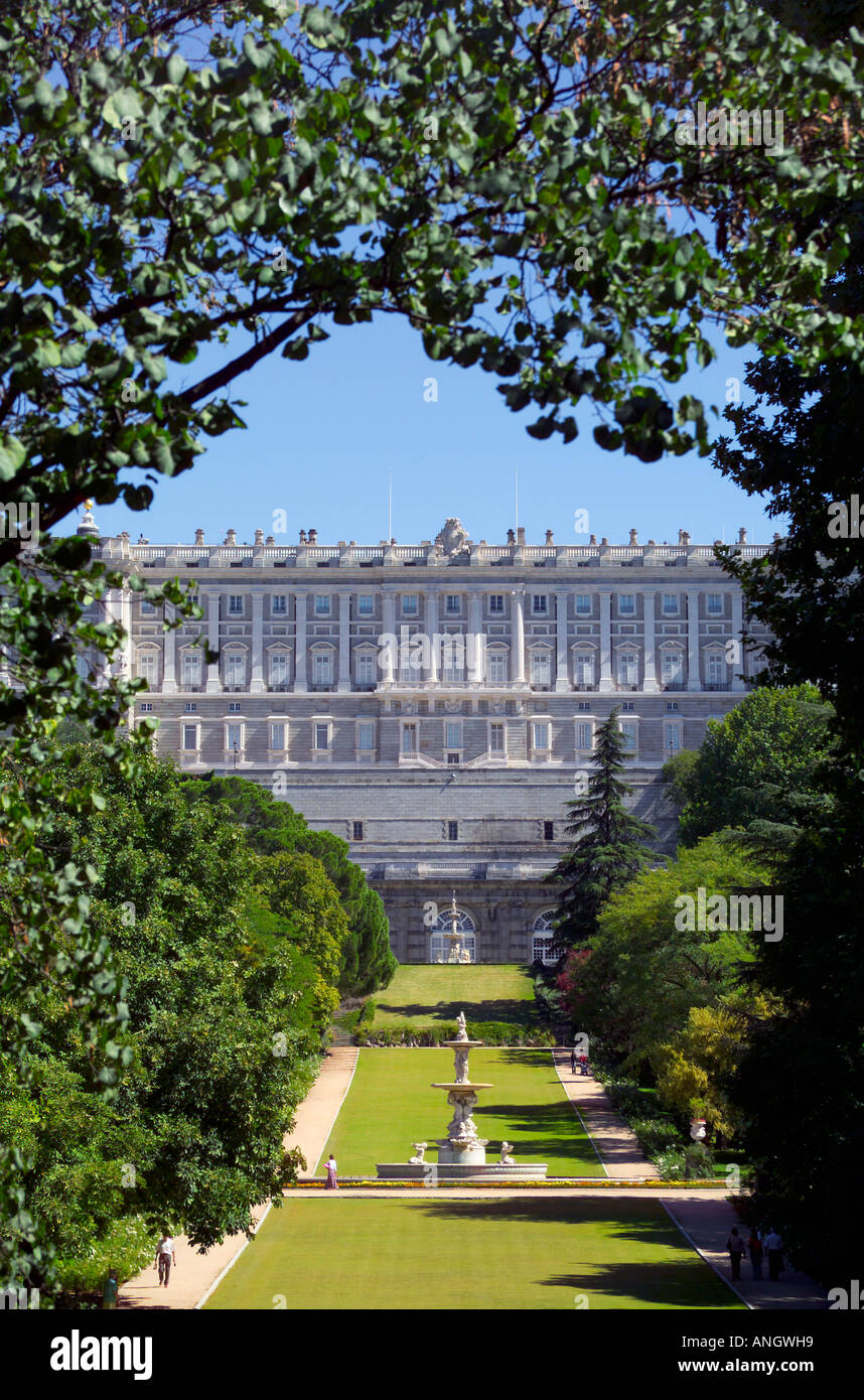 Palacio Real (Royal Palace), Madrid, Spain Stock Photo - Alamy