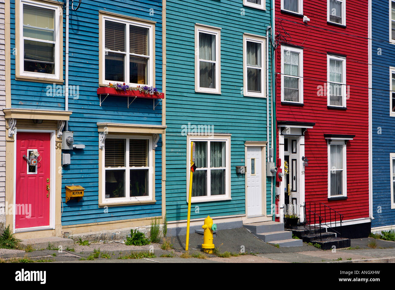 Jelly Bean Row House High Resolution Stock Photography and Images - Alamy