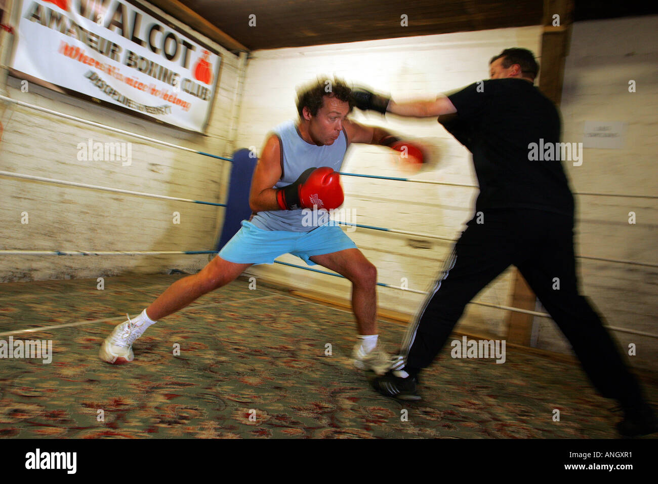 Amateur boxing club gym in hi-res stock photography and images - Alamy