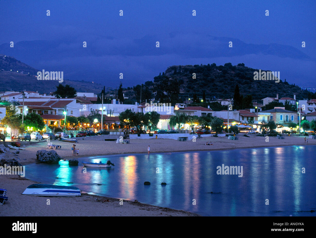 Stoupa, Messiniaa, Peloponnese, Greece Stock Photo - Alamy