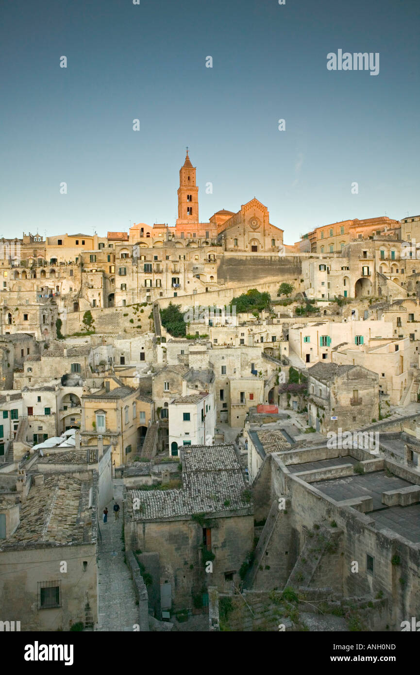 Sassi Houses of Sasso Barisano, Matera, Basilicata, Italy Stock Photo ...