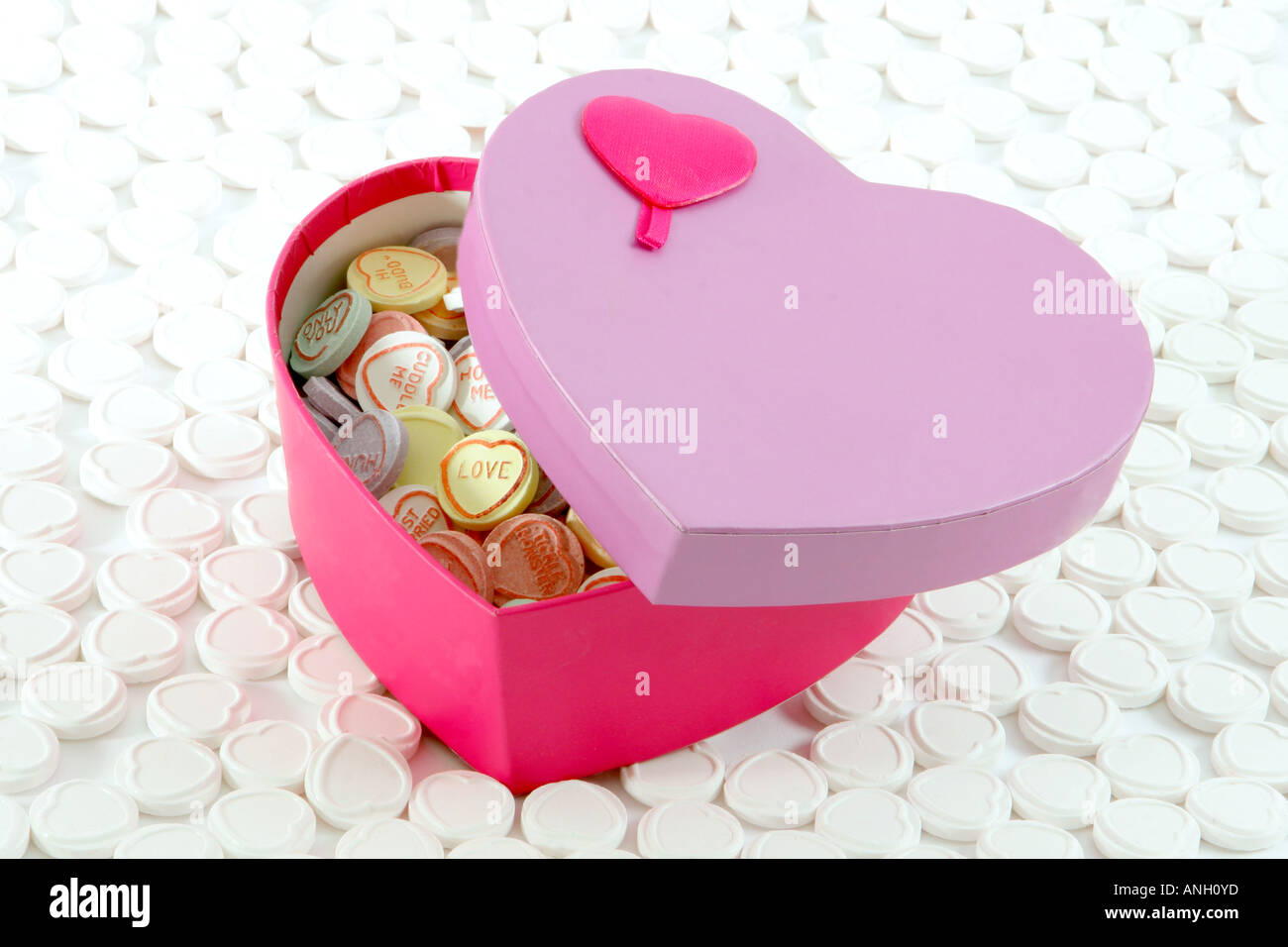 Lovehearts sweets candy hi-res stock photography and images - Alamy