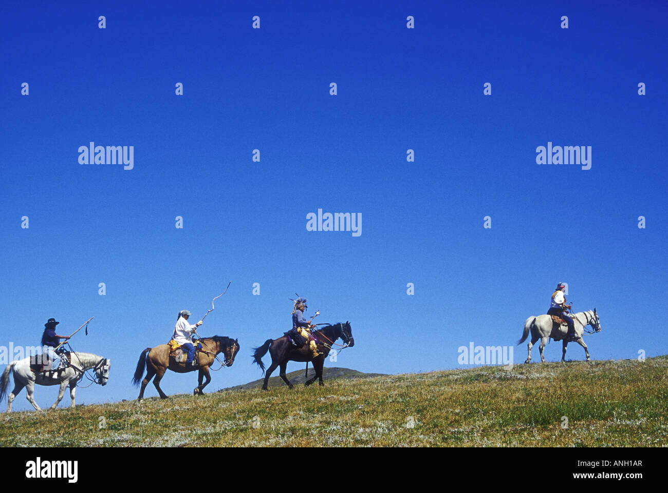 First Nations man (men) in native costume by their tee-pee, British ...