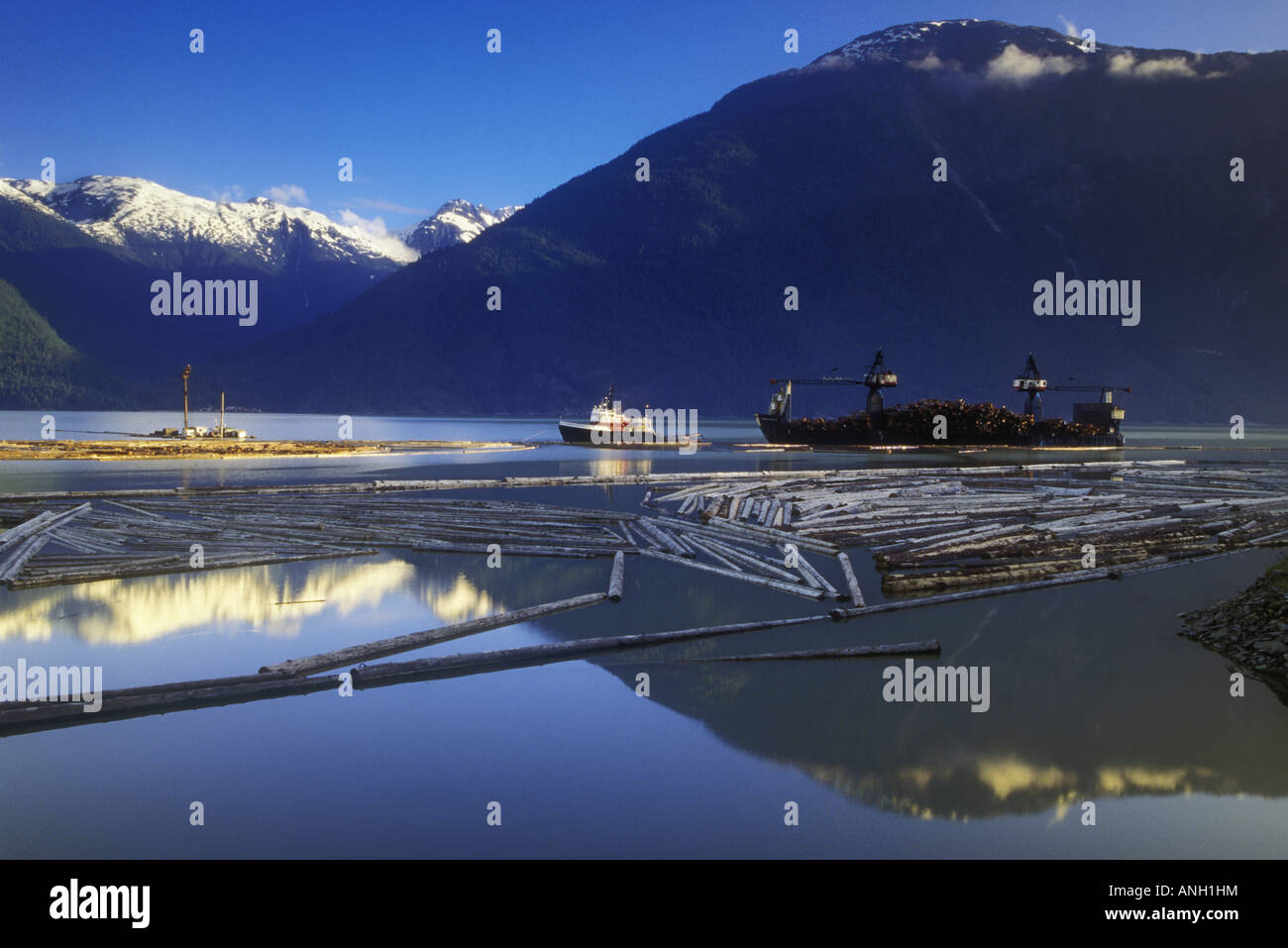 Bella Coola Harbour, British Columbia, Canada Stock Photo - Alamy