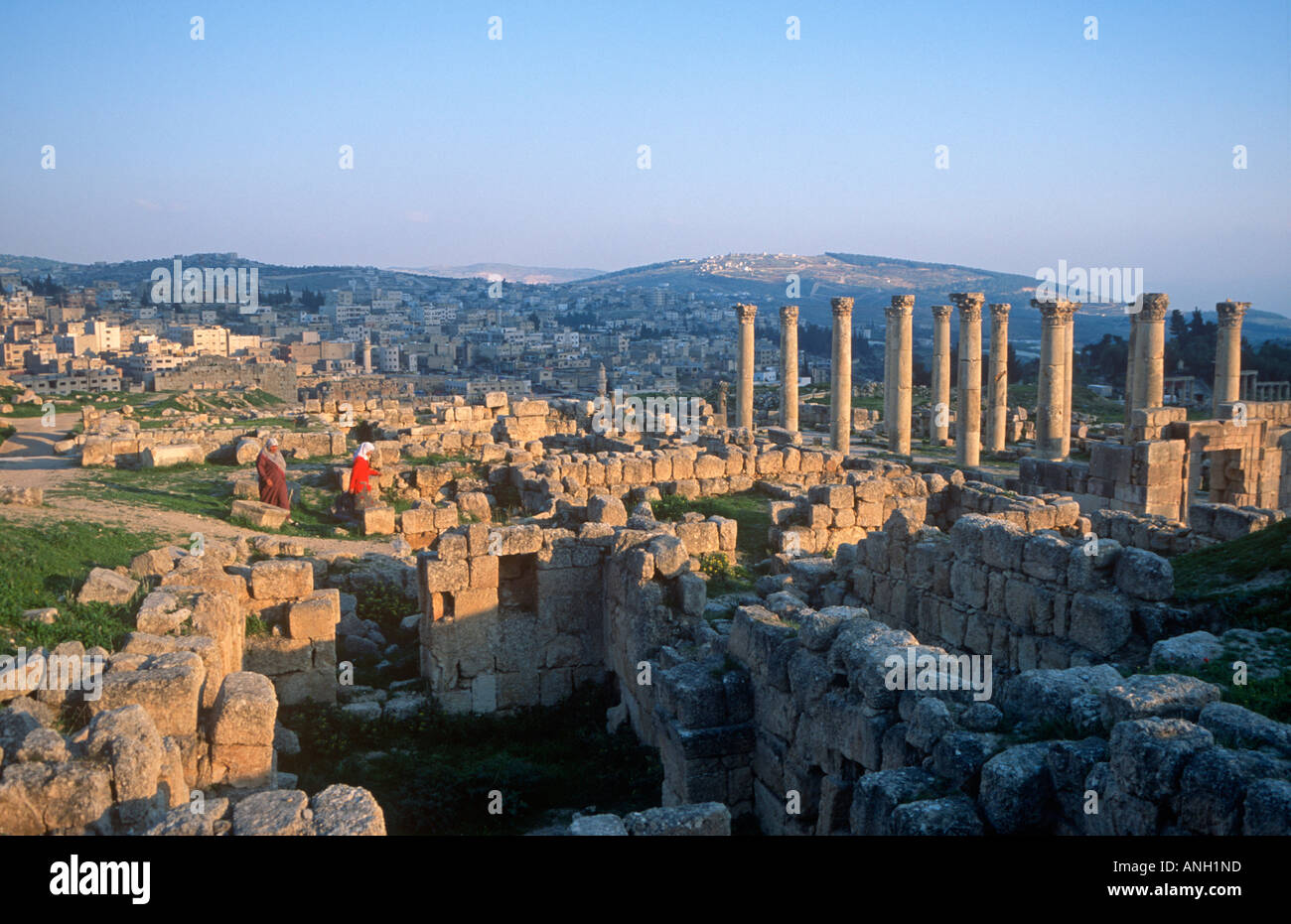 Church of St. Theodore, Jerash, Jordan Stock Photo - Alamy