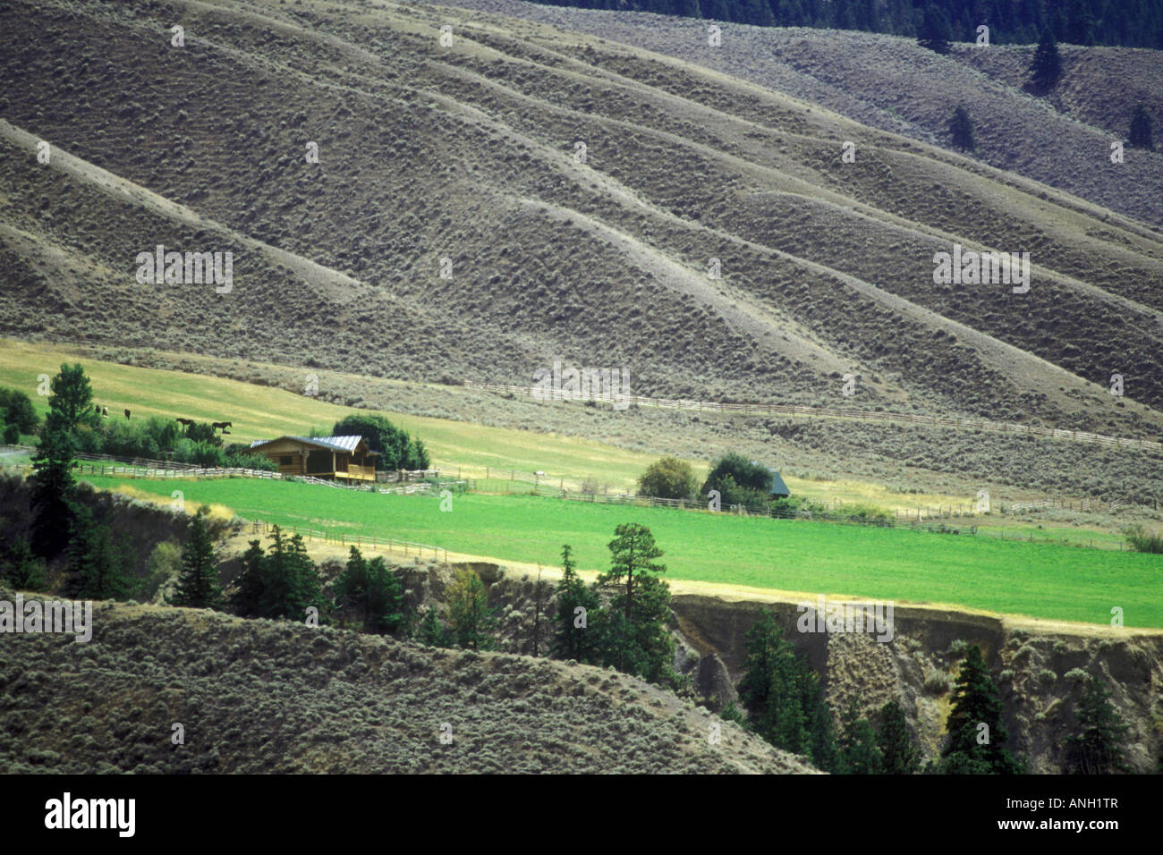 Ranch above fraser river hi-res stock photography and images - Alamy