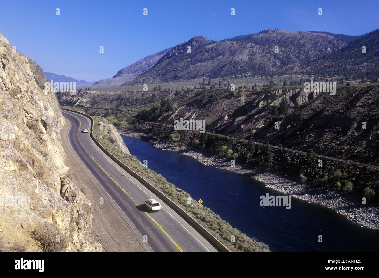 Bc highway landscapes hi-res stock photography and images - Alamy