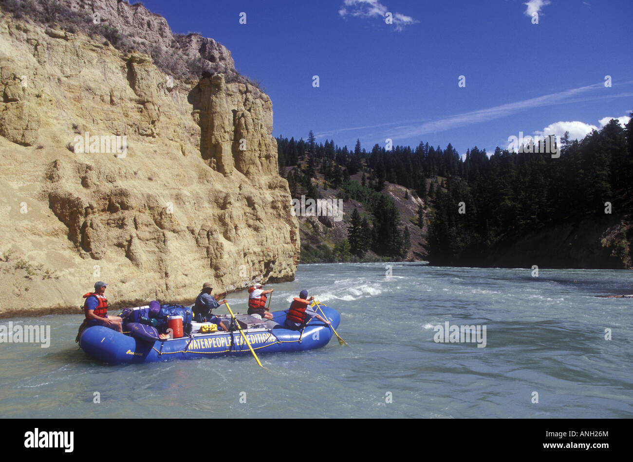 Canada white water raft rafts hi-res stock photography and images - Alamy