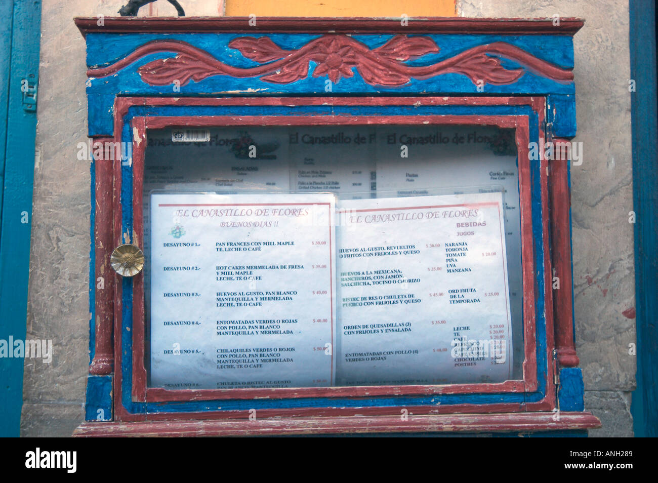 Menu with photographs hi-res stock photography and images - Alamy