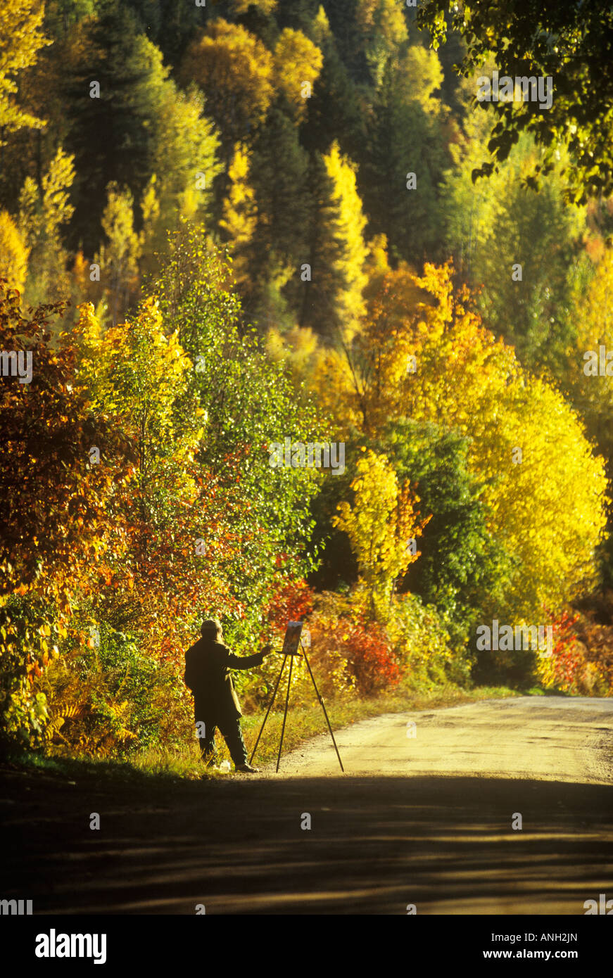 Canadian landscape painting hi-res stock photography and images - Alamy