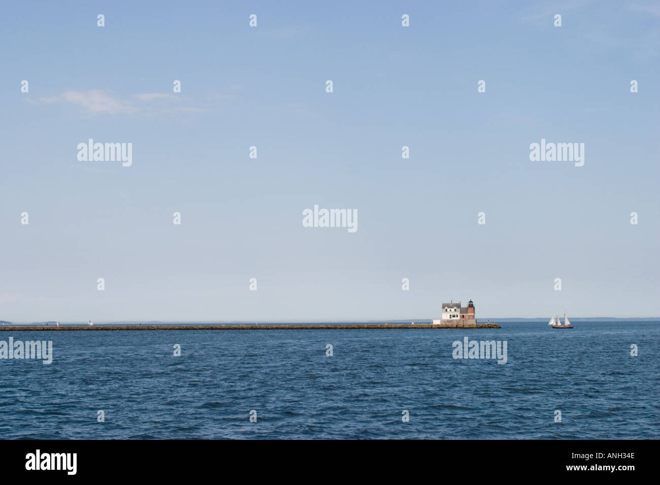 Lighthouse rockport hi-res stock photography and images - Alamy