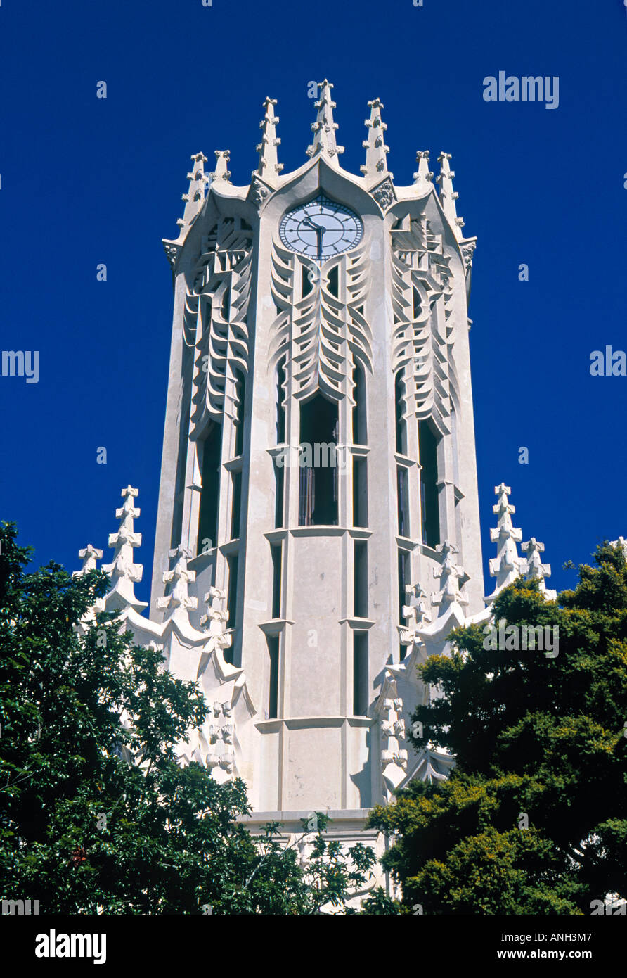 University auckland clock tower hi-res stock photography and images - Alamy