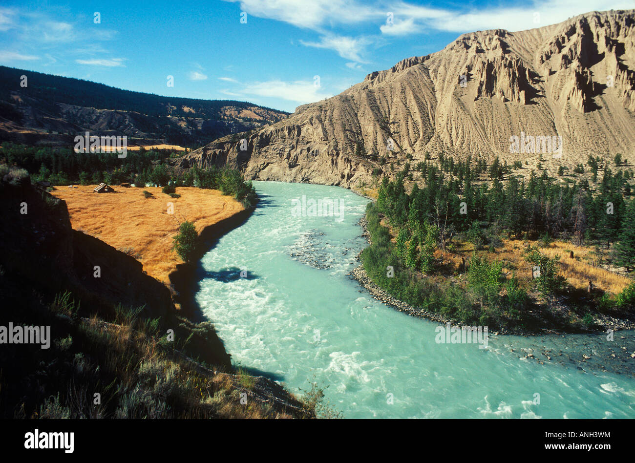 Chilcotin farwell canyon river hi-res stock photography and images - Alamy