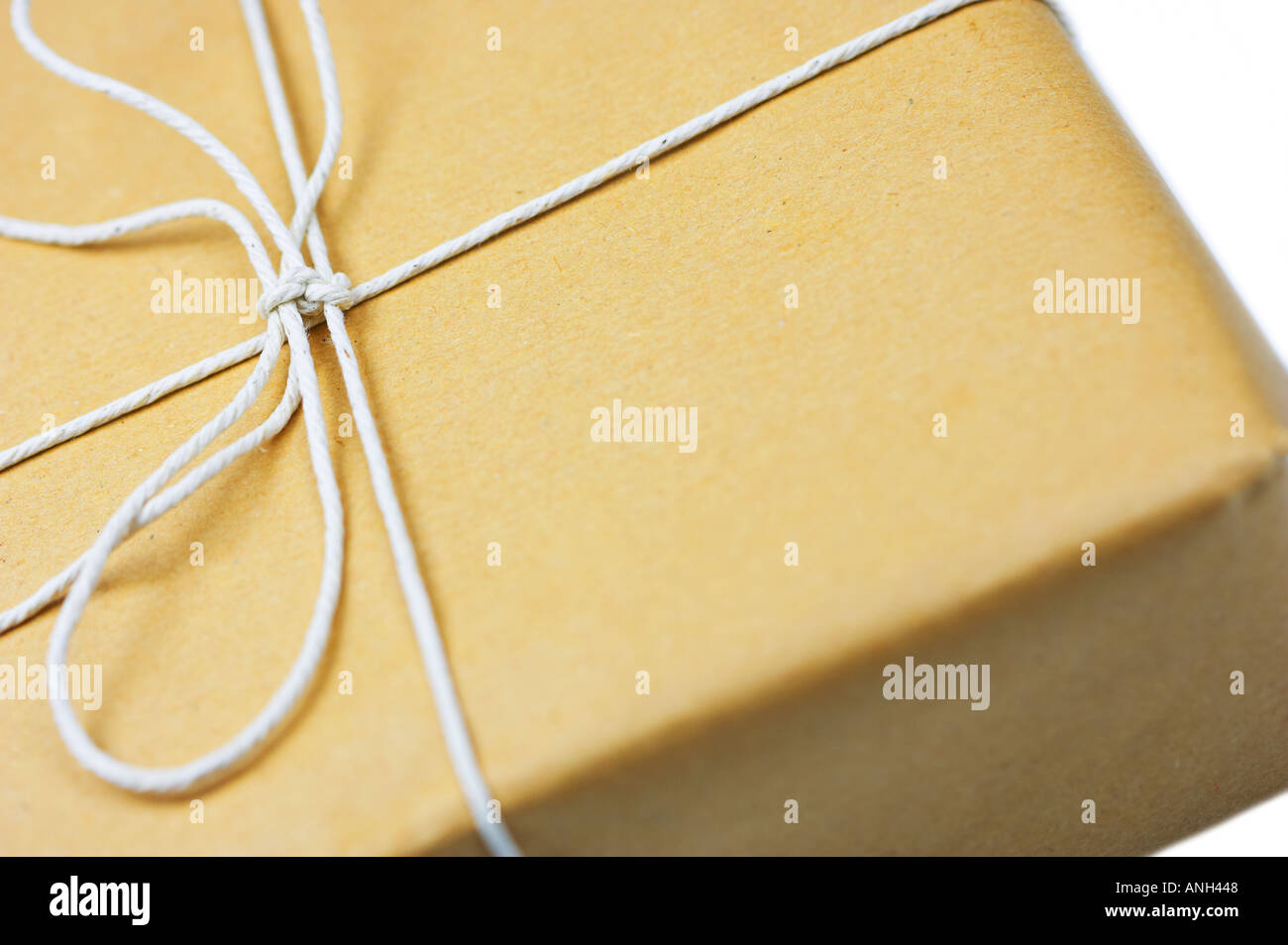 Plain Brown Parcel Cutout Stock Photo - Alamy