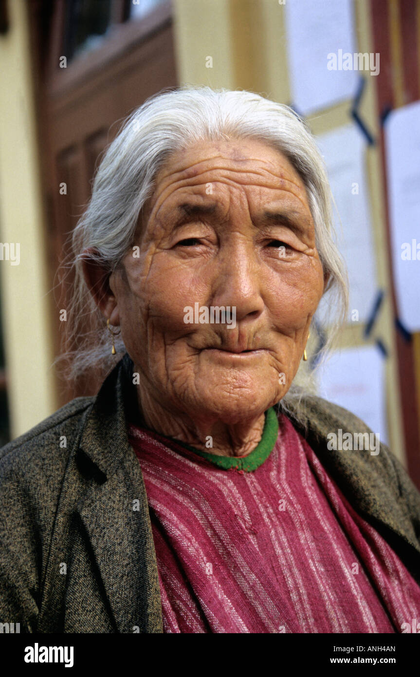 Old Woman Standing Facing Camera High Resolution Stock Photography and ...