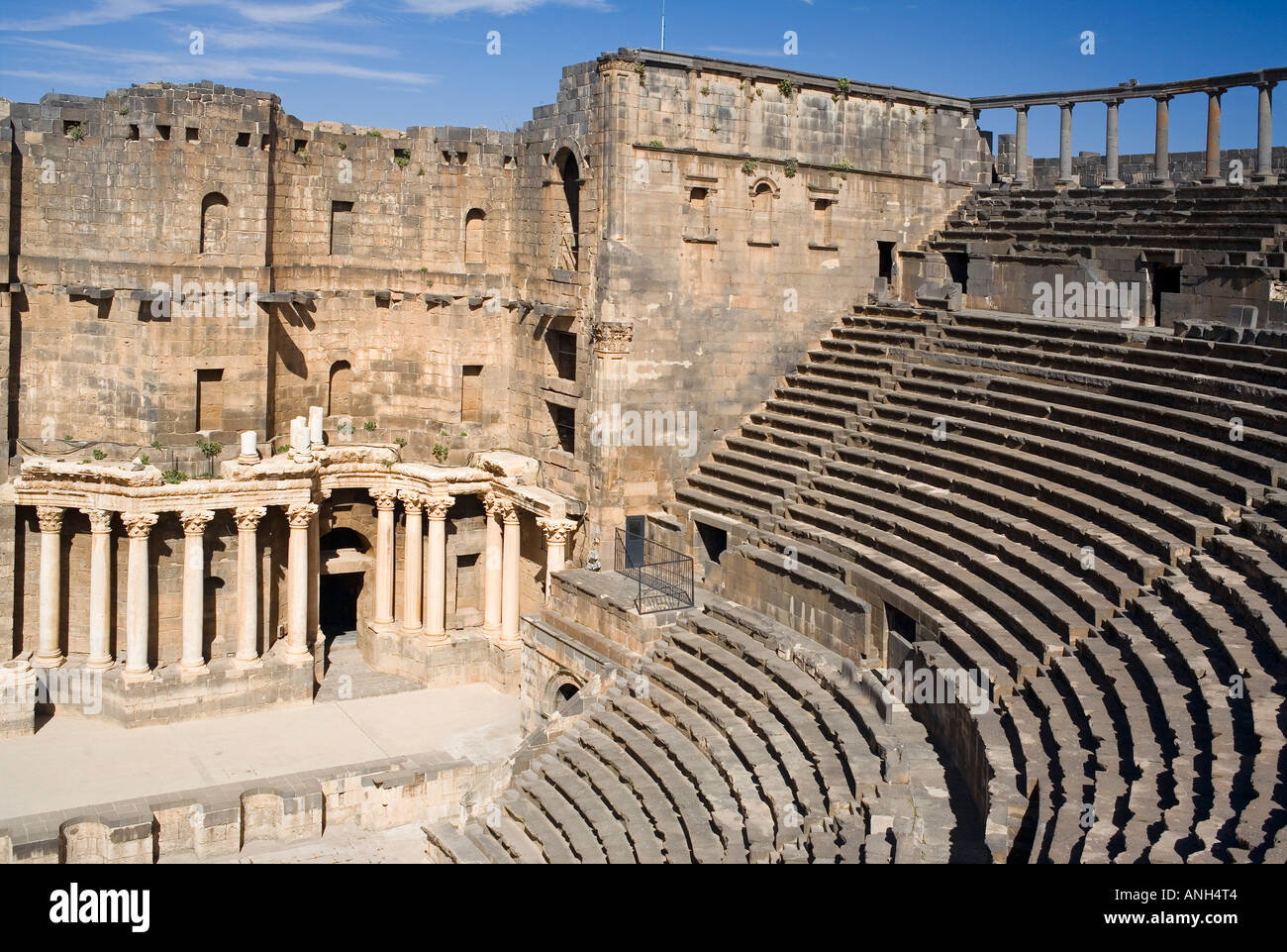 Bosra theatre hi-res stock photography and images - Alamy