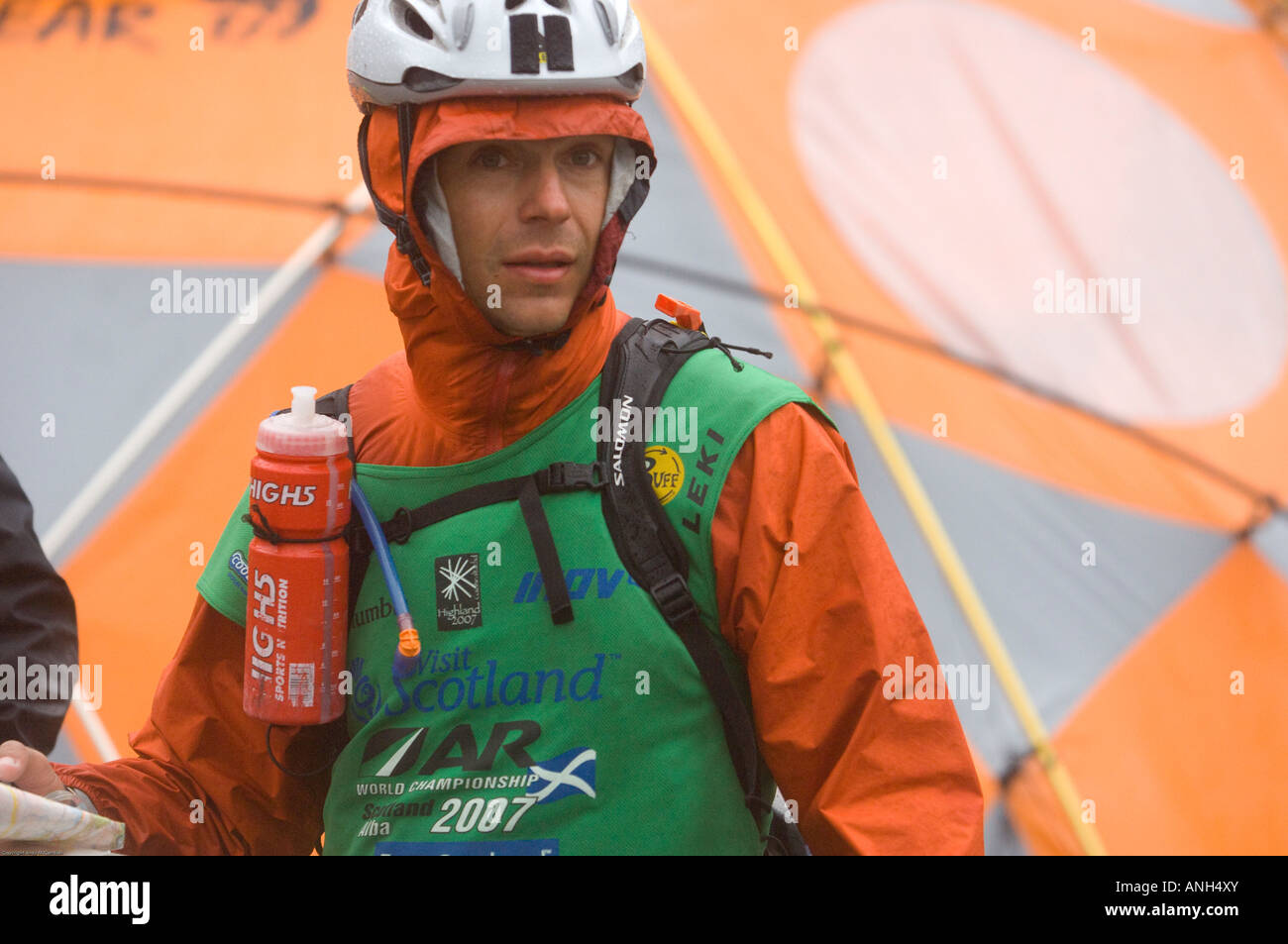 Exhausted competitors on the 2007 Adventure Race World Championships ...