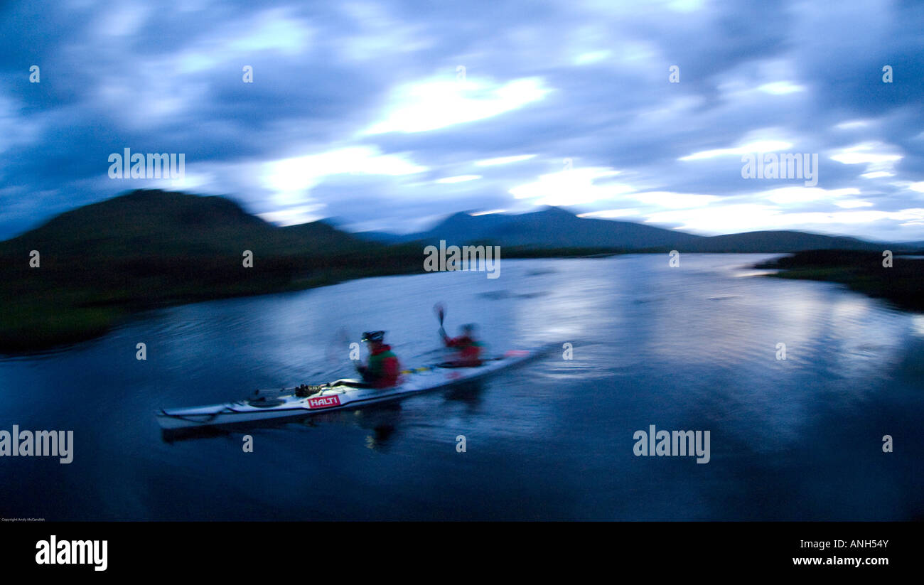 Competitors in the 2007 Adventure Race World Championships kayak by ...