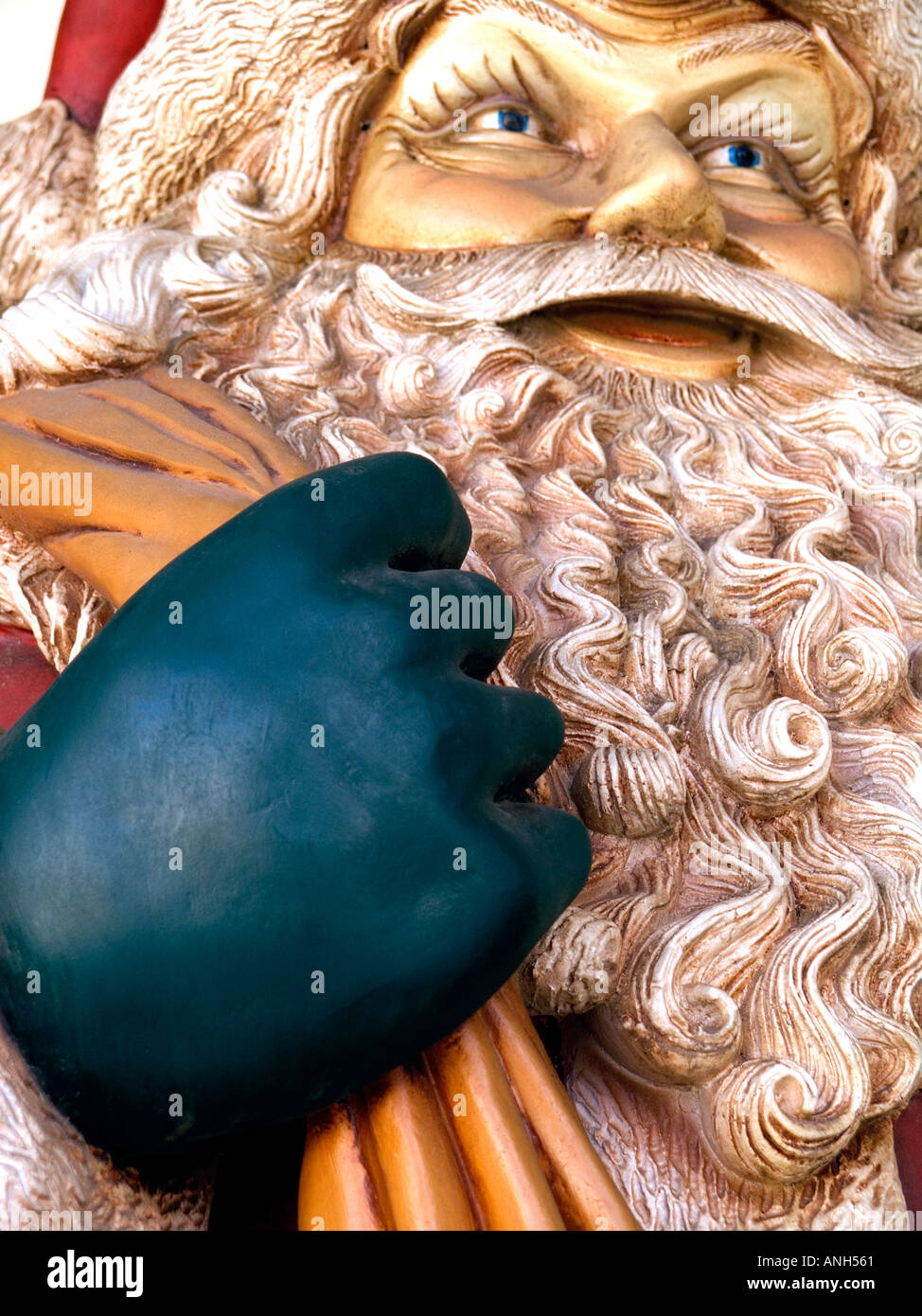 Hand carved santa hi-res stock photography and images - Alamy