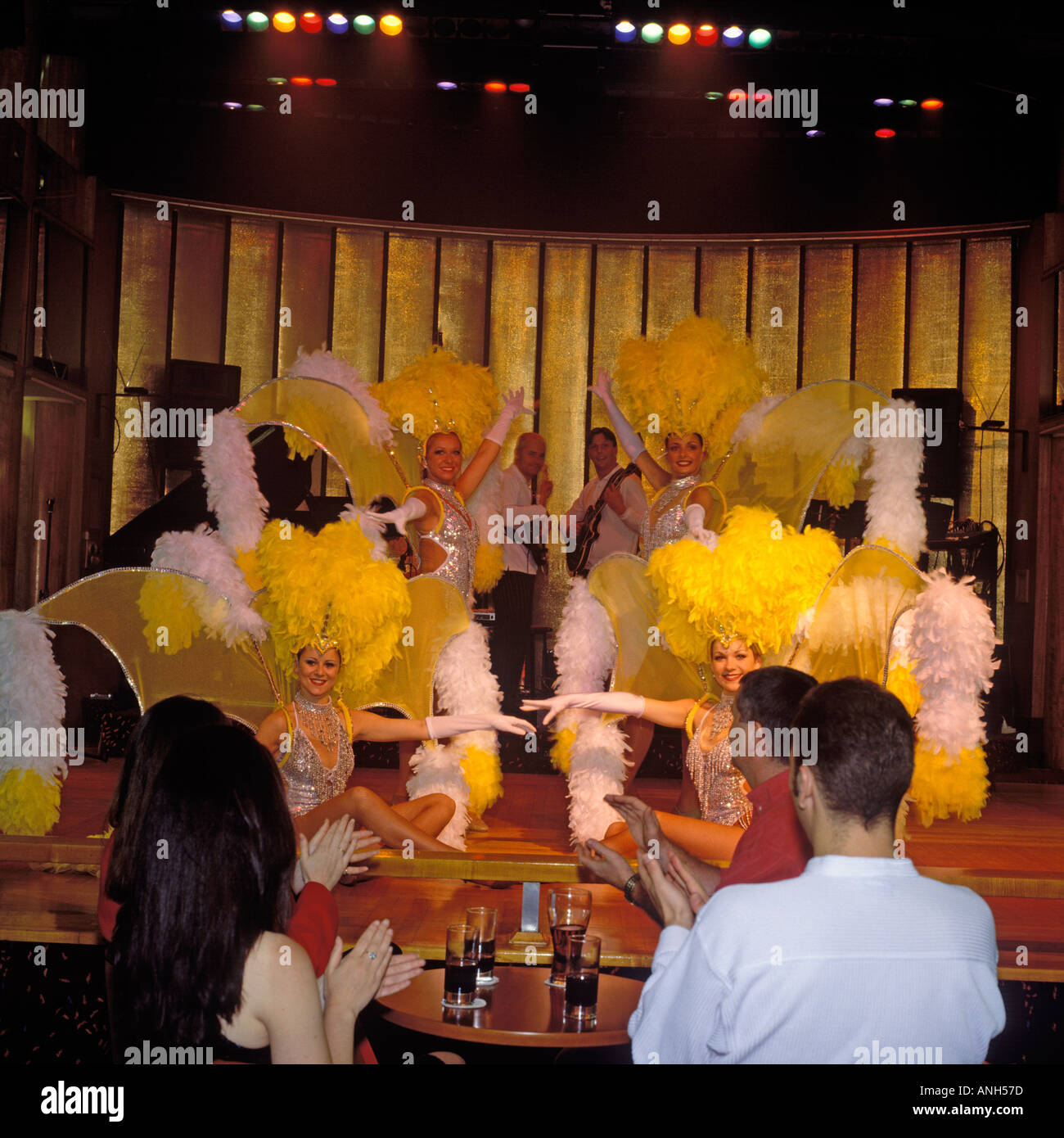 Dancers on cruise ship hi-res stock photography and images - Alamy